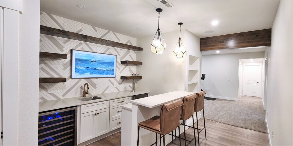 Grant Street: Multifaceted Basement Remodel - Basements & Beyond ...